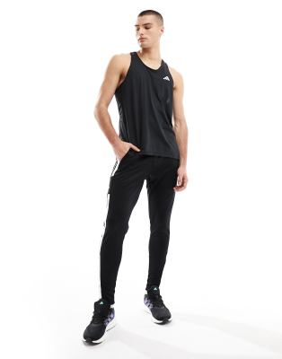 adidas Running – Own The Run – Tanktop in Schwarz | ASOS
