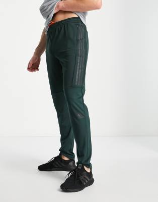 adidas Running Run Icons joggers in green | ASOS