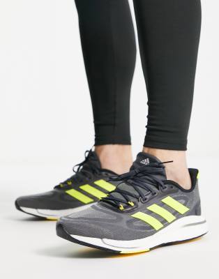 adidas Running Supernova + trainers in grey | ASOS