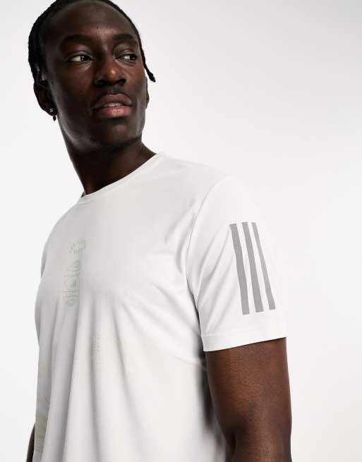adidas running t-shirt in white | ASOS