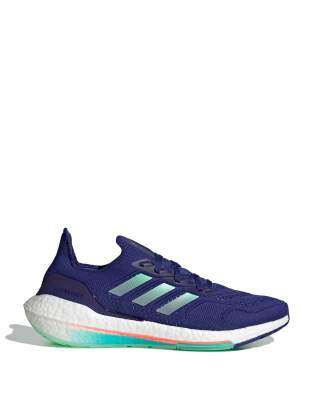 adidas Running Ultraboost 22 Heat trainers in blue | ASOS