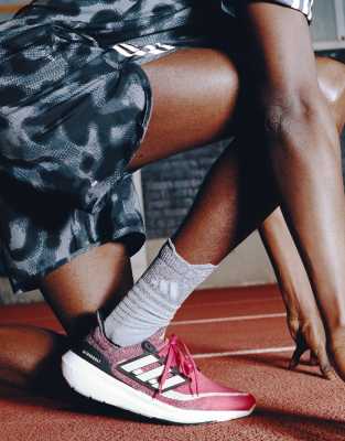 adidas Running Ultraboost Light trainers in red | ASOS