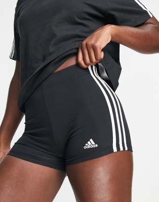 adidas Sportswear essentials shorts in black | ASOS