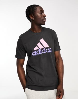 adidas sportswear logo t-shirt in black | ASOS