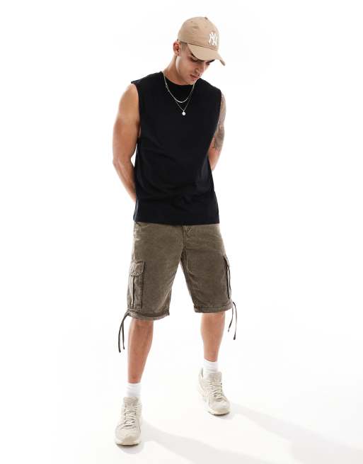 ADPT oversized singlet in black | ASOS