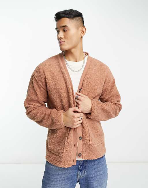 ADPT - Oversized teddy vest in lichtroze | ASOS ADPT - Oversized teddy vest in lichtroze | ASOS