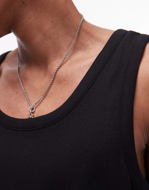 AllSaints Edwards singlet in jet black | ASOS