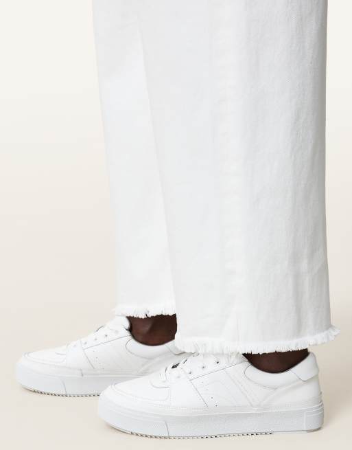 AllSaints Millie shoe in white | ASOS