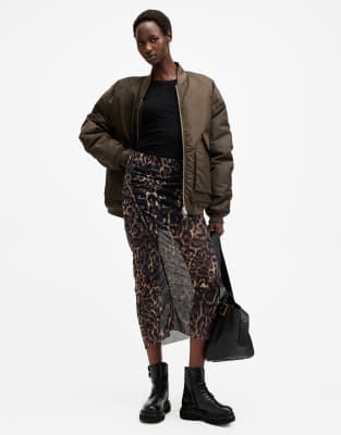 AllSaints – Nora – Rock in Jinx-Goldbraun | ASOS