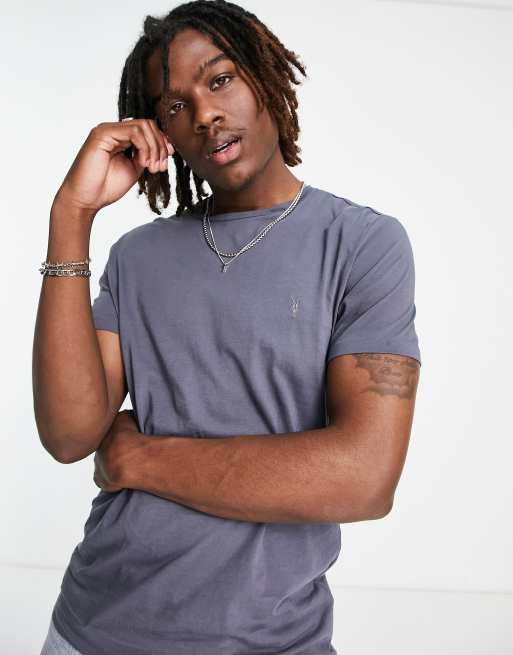 AllSaints Tonic T-shirt in crave blue Exclusive to ASOS | ASOS