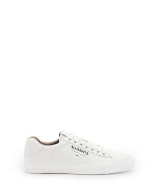 AllSaints - Underground - Baskets en cuir - Blanc | ASOS