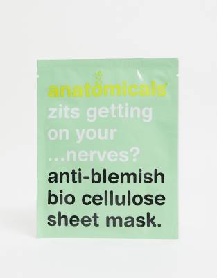 Anatomicals Anti Blemish Sheet Face Mask | ASOS
