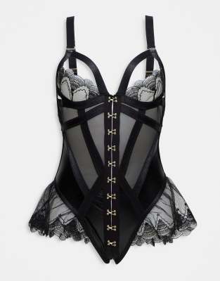 Ann Summers The Extrovert Teddy in Black | ASOS