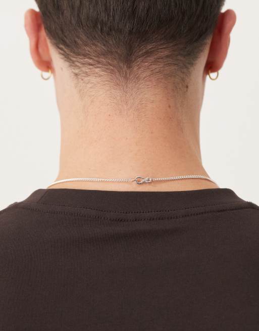 ARKET premium sterling silver thin chain necklace | ASOS