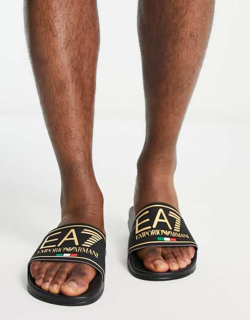 Emporio Armani Ea7 Sea World Slides Sale | emergencydentistry.com