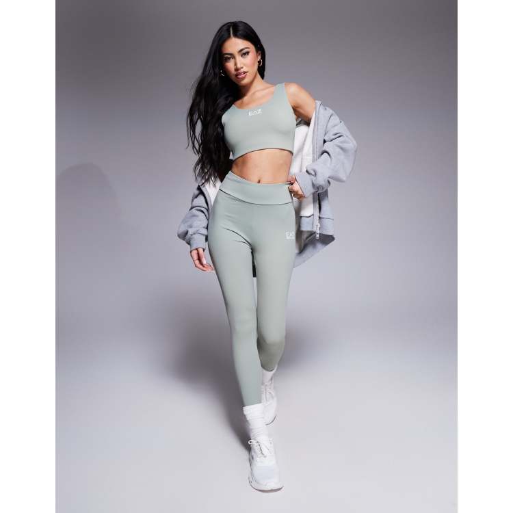 Grey armani leggings store