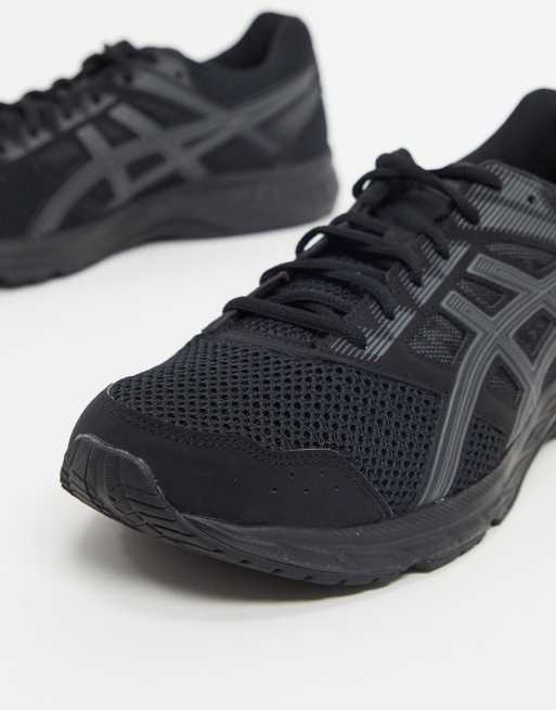 Asics Gel Contend 5 Schwarze Lauf Sneaker ASOS