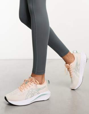 Asics Gel-Excite 10 neutral running trainers in baby pink | ASOS