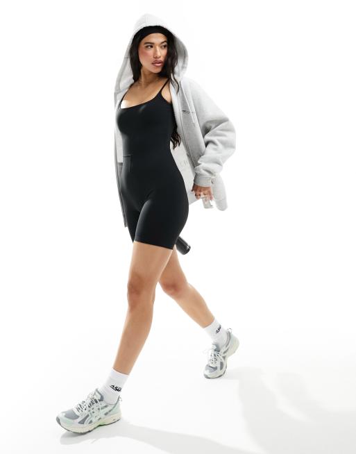 Asos 4505 Combishort 20 Cm Douce Au Toucher à Bretelles Fines Et