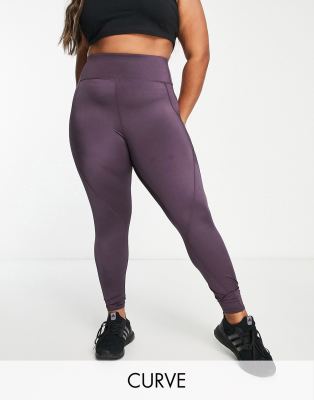 ASOS 4505 Curve training leggings in sheen | ASOS