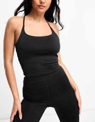 ASOS 4505 - Icon - Crop top de yoga style caraco avec soutien-gorge ...