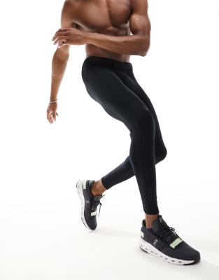 ASOS 4505 icon training tights with quick dry in black | ASOS