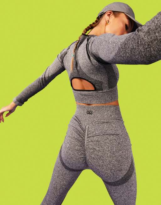 ASOS 4505 long sleeve seamless crop top | ASOS