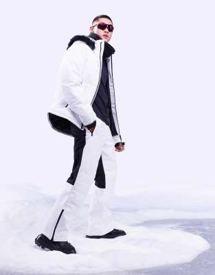 ASOS 4505 ski trouser in monochrome | ASOS