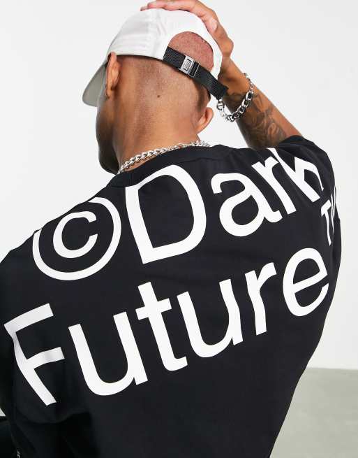 Asos Dark Future T Shirt Densemble Oversize En Tissu épais Avec