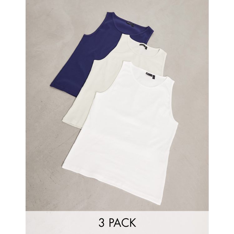 Plain White Tank Top
