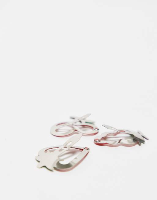 ASOS DESIGN 6-pack fruit hair clips | ASOS