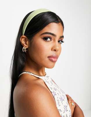 ASOS DESIGN alice band in sage green | ASOS