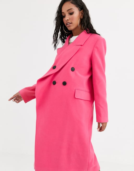 Pink Pea Coat Design