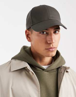 ASOS DESIGN baseball cap in khaki | ASOS