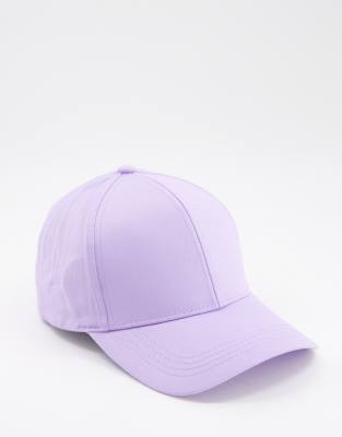 ASOS DESIGN baseball cap in lilac | ASOS