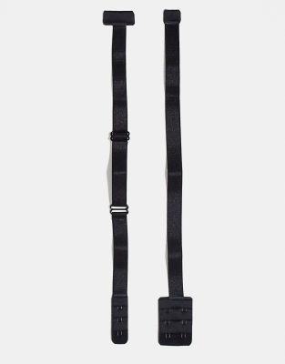 ASOS Design – BH-Konverter mit tiefsitzenden Rückenträgern in Schwarz ...