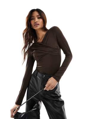 ASOS DESIGN - Body cache-cœur - Chocolat | ASOS