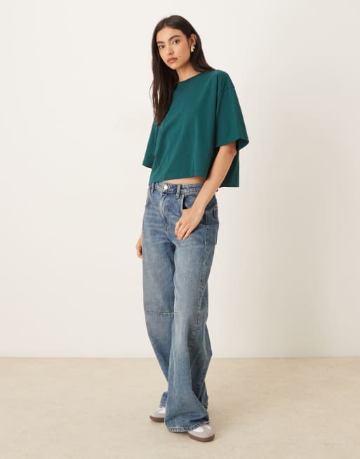 ASOS DESIGN boxy cropped t-shirt | ASOS