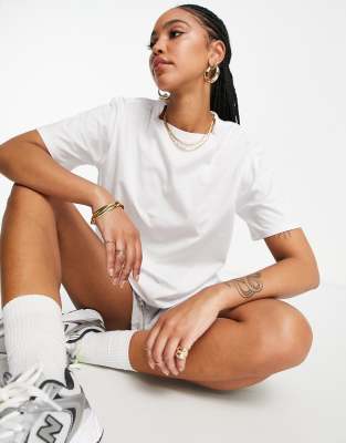 ASOS DESIGN boxy tee shirt in white | ASOS