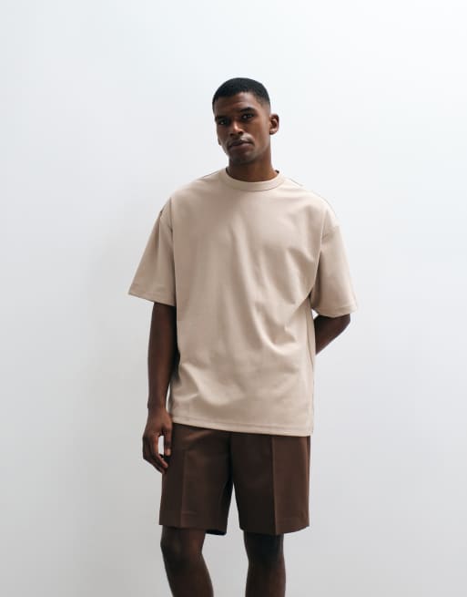 ASOS DESIGN – breatheMAX™ – Oversize-T-Shirt aus schwerem Baumwollmix ...