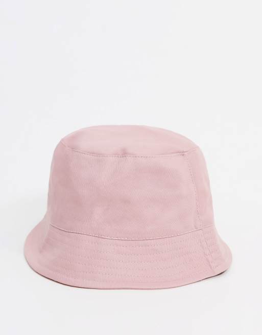 ASOS DESIGN bucket hat in dusty pink | ASOS