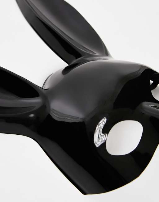 Black Bunny Mask