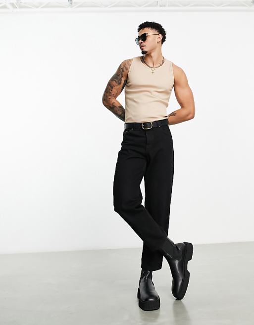 ASOS DESIGN - Canotta attillata a coste beige | ASOS ASOS DESIGN - Canotta attillata a coste beige | ASOS