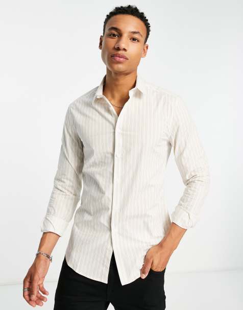 Page 2 - Chemise Rayée Homme | Chemise Ajustée à Rayures et Plus | ASOS