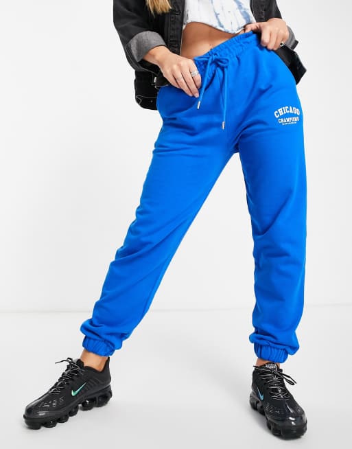 ASOS DESIGN chicago print sweatpants | ASOS