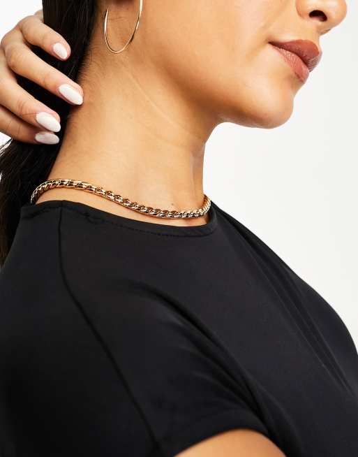 ASOS DESIGN - Collier chaîne style vintage - Doré | ASOS