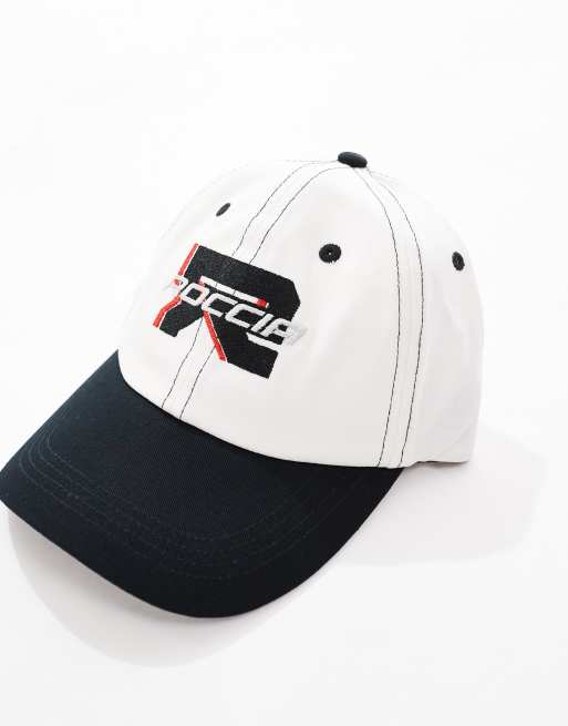 ASOS DESIGN contrast baseball cap with embroidered graphic | ASOS