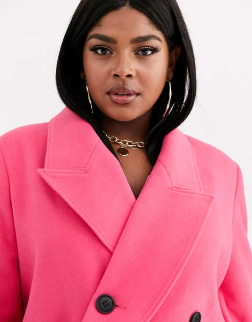 Pink Pea Coat Design