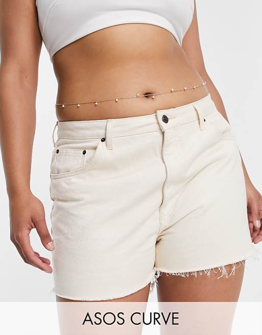 ASOS DESIGN Curve – Goldfarbene Bauchkette mit Perlen | ASOS ASOS DESIGN Curve – Goldfarbene Bauchkette mit Perlen | ASOS