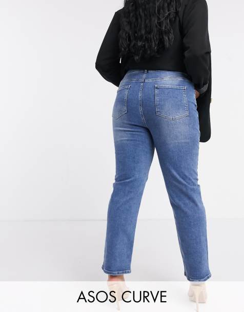 Plus Size Jeans & Denim | ASOS Curve